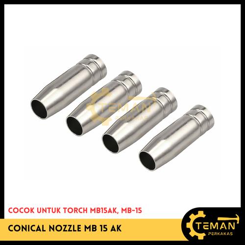 Promo Nozzle Connical Nosel Nozel Mb15 MIG CO CO2 Mb 15ak Mb-15 Type Binzel - Jakarta Utara ...
