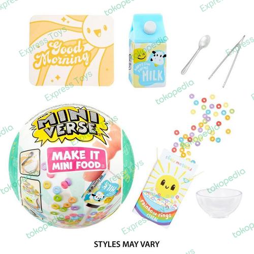 Jual Make It Mini Food Cafe Series 1 Minis Figure MGA's Miniverse - Kab ...