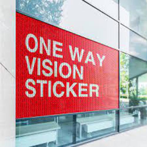 Jual Mitsustore STIKER / STICKER ONE WAY / ONE WAY VISION - Jakarta ...