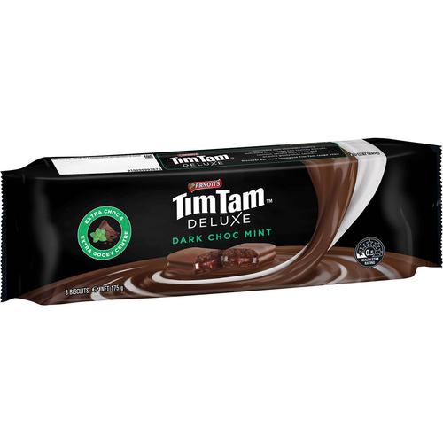 Jual Arnott's Tim Tam Deluxe Dark Choc Mint Biscuits 175g - Australia ...