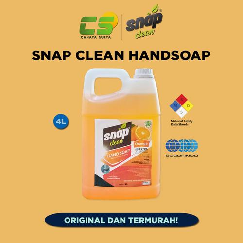 Jual Snap Clean - Handsoap (Sabun Cuci Tangan) Antiseptik 4 Liter ...