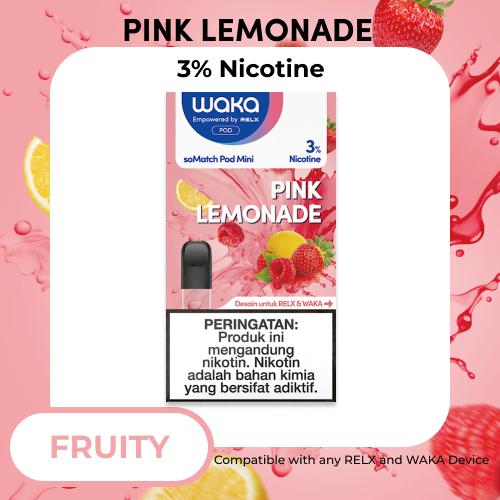 Jual WAKA Pod soMatch Mini - Pink Lemonade (Isi 1 Pod) - Jakarta Pusat ...