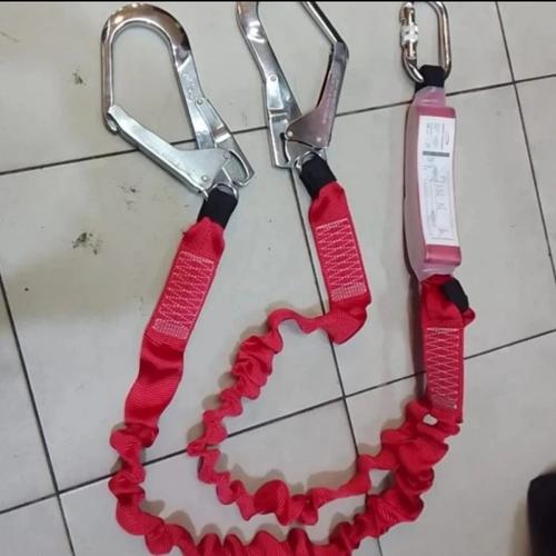 Jual DOUBLE LANYARD ELASTIS ABSORBER LEOPARD 0464 / LANYARD GANDA ...