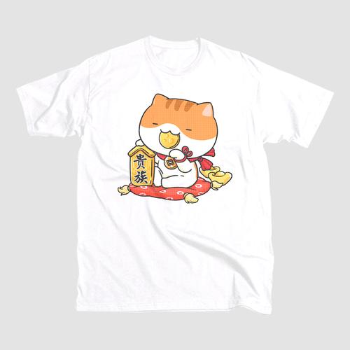 Jual Kaos Sleeping Lucky Cat Coin 213 - Fun Art Neckto - XL - Jakarta ...