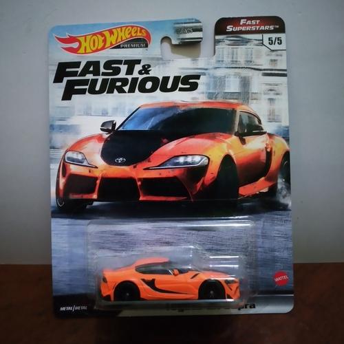 Jual Hot Wheels Premium Fast and Furious Toyota GR Supra orange - Kota ...