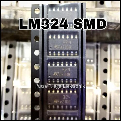 Jual ic LM324 SMD Op-Amp Sop 14 pin - Kota Depok - Ageliminsaustore ...