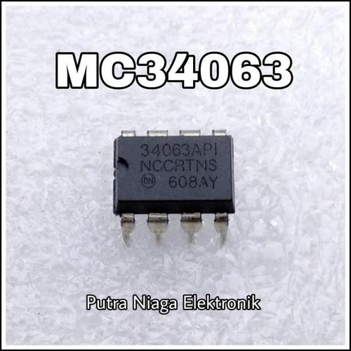 Jual ic MC34063 Dip 8 Pin / 34063API / 34063 Boost Buck Inverting ...
