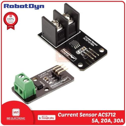 Jual ROBOTDYN ACS712 5A 20A 30A CURRENT SENSOR ARUS ACS712 - 5A - Kota ...