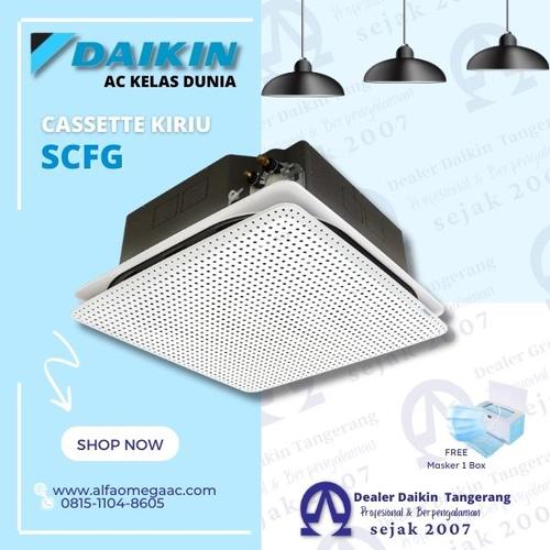 Jual DAIKIN AC SURROUND CASSETTE KIRIU SCFG50AVR (WIRED) 2PK - AC ...