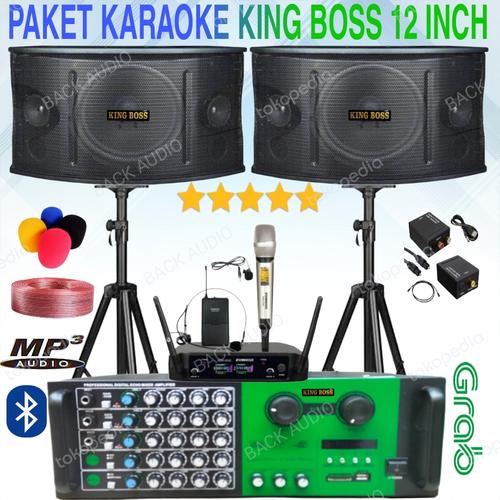 Jual PAKET SOUND SYSTEM INDOOR DAN OUTDOOR 12 INCH KING BOSS SET ...