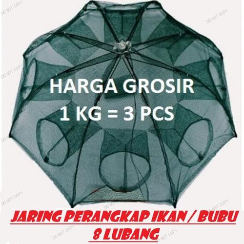 Jual Perangkap Ikan Bubu Ikan Jebakan Jaring Ikan Udang Hexagonal 8 Lubang - 8 Lubang - Jakarta ...