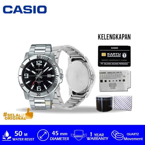 Promo Jam Tangan Casio MTP-VD01D-1BVUDF With BOX Kaleng Bergaransi ...