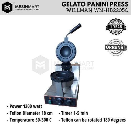 Jual Mesin Ufo Burger Gelato Ice Cream Panini Bun Press Es Krim dalam ...
