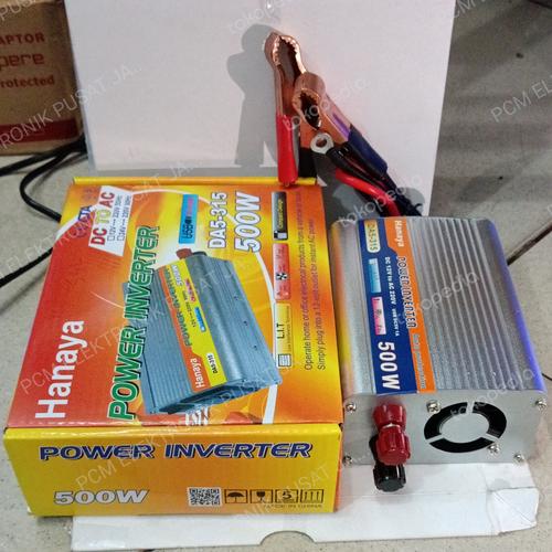 Jual 2719 power inverter ac to dc 500watt aki 12v dc to 220v ac pln ...