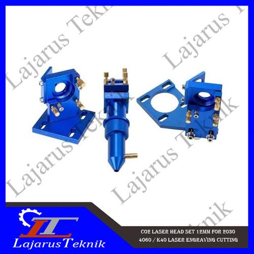 Jual Lajarus CO2 Laser Head Set 12mm For 2030/4060/K40 Engraving ...