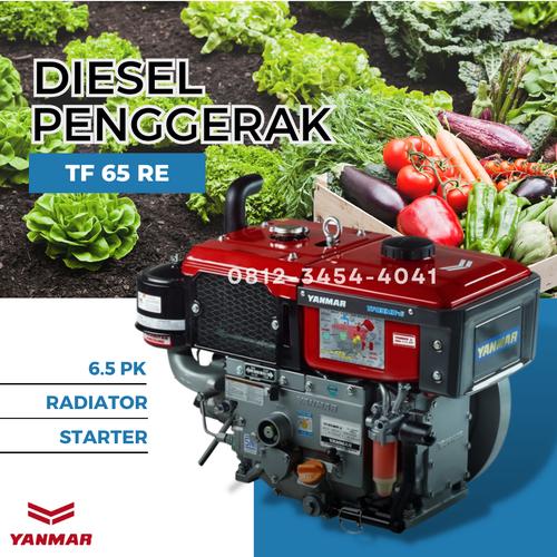 Jual Mesin Diesel 6 Pk Engine YANMAR TF 65 RE Radiator Starter - Kota Surabaya - Genset&Machine ...
