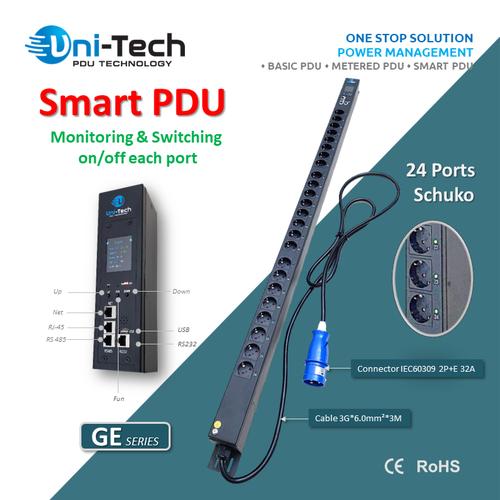 Jual Smart PDU 24 Ports 32A, Remote on/off per port - Kota Bekasi ...