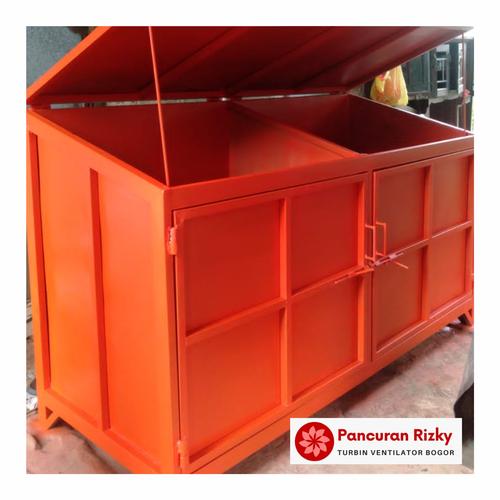 Jual Tempat sampah container besi - Kab. Bogor - Turbin Ventilator ...