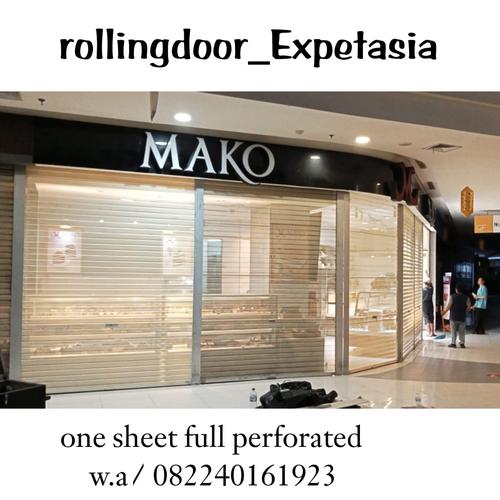 Jual rolling door full lubang toko/mall - Jakarta Timur - Rollingdoor ...