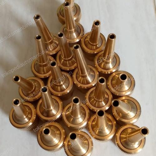 Jual nozzle air mancur nozzle tugu jet staight 1/2 inch nozzle brass 1/ ...