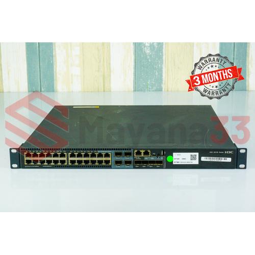 Jual Switch H3C S5130 Series 24 Port gigabit plus 4 port SFP 10Gb ...