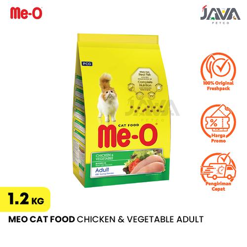 Jual Me-O 1.2 Kg Adult Chicken Vegetable - Makanan Kucing Freshpack Meo ...
