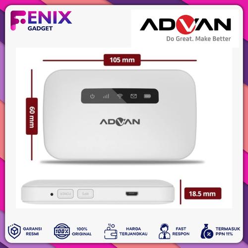 Jual ADVAN MIFI POCKET Mobile WIFI Hotspot Portable Modem Speed 4G LTE ...