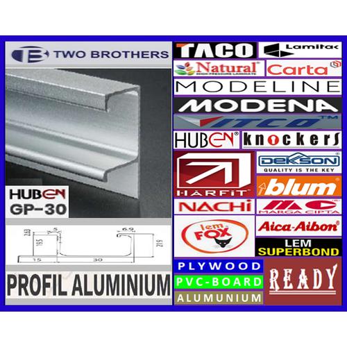 Jual Huben GP 30 - Silver Pasir - Profil Aluminium - Jakarta Barat ...