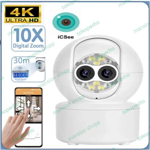 Jual New Cctv Ip Camera Dual Lensa kamera PTZ Auto Tracking Full HD ...