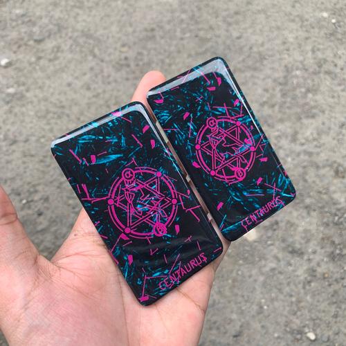 Jual Backdoor panel centaurus m200 Custom Motif Carbon Logo - Forged ...