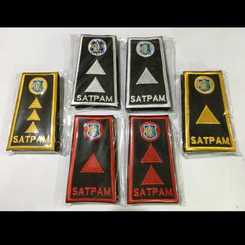 Jual Tanda Pangkat Satpam Pangkat Security bordir - Jakarta Timur ...