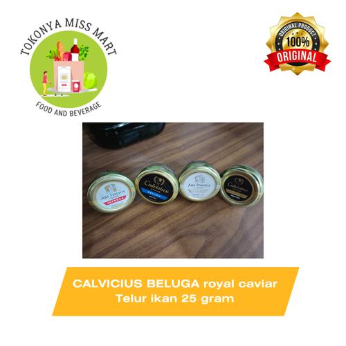 Jual CALVICIUS BELUGA royal caviar - Telur ikan 25 gram - Jakarta Pusat ...