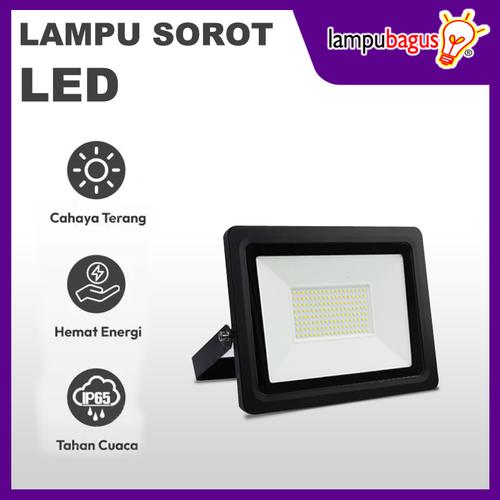 Jual lampu sorot led 10W 20W 30W 50W 100W 150W 200W 300W / Lampu Tembak LED - 200 Watt, White ...
