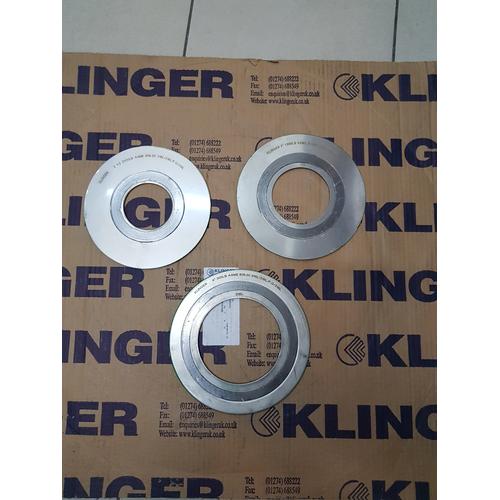 Jual Spiral Wound Gasket 2 Inch Ansi 150 Full SS316L Klinger Import ...