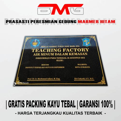 Jual Prasasti Plakat Peresmian Gedung Bahan Marmer Import Tebal Bahan 2 ...