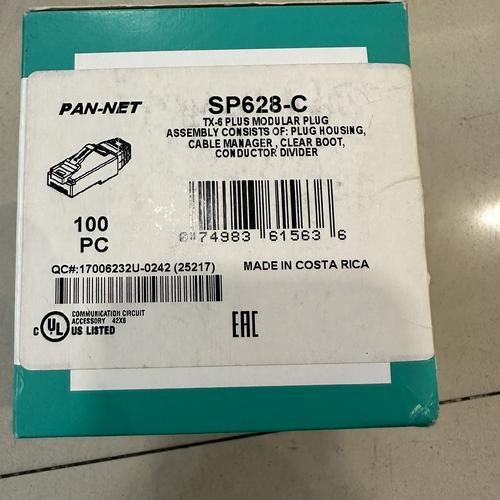 Jual Panduit RJ45 Connector Cat6 SP628-C 100pcs 28AWG - Jakarta Pusat ...