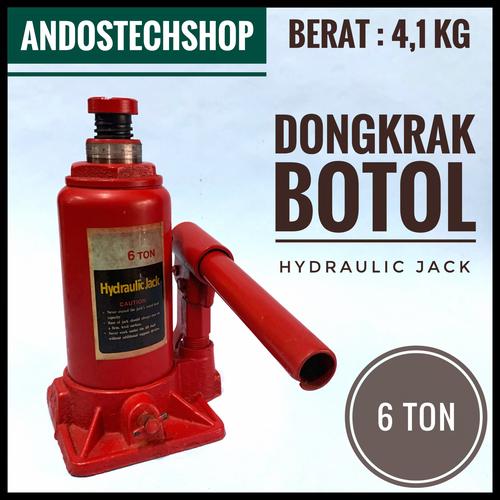 Jual Dongkrak Botol 6 Ton | Dongkrak Mobil 6T | Hydraulic Jack - Kota ...