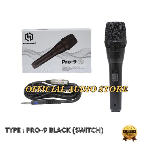 Jual Mic Kabel Hardwell PRO 9 Original Microphone Kabel High Quality ...