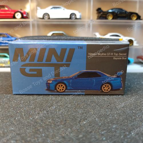 Jual MINI GT 531 Nissan Skyline GT-R Top Secret Bayside Blue - Kota ...