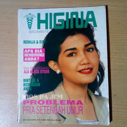 Jual Majalah Higina no 68, mei 1996, profil sehat Cynthia Maramis - Kab ...