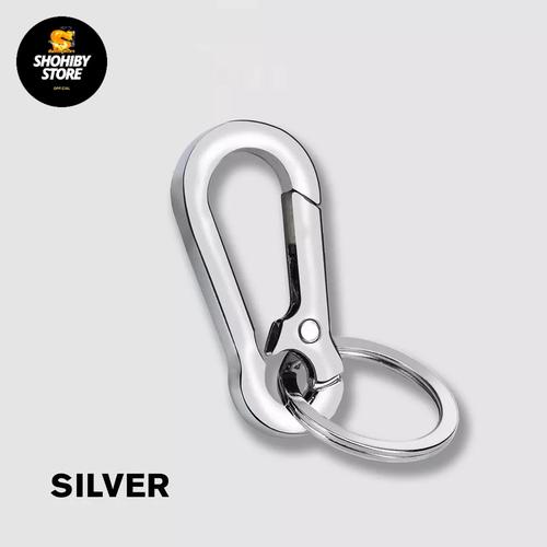 Jual Gantungan kunci Kait Multifungsi / Gantungan Kunci Stainless Mewah ...