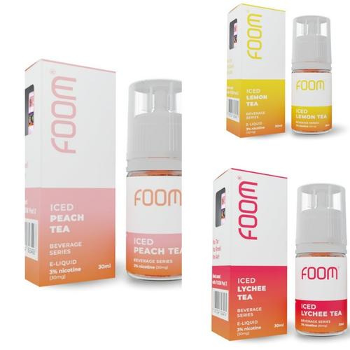Jual Foom Iced Peach Tea Salt Nic 30ML by Foom Lab - ICED LYCHEE TEA ...