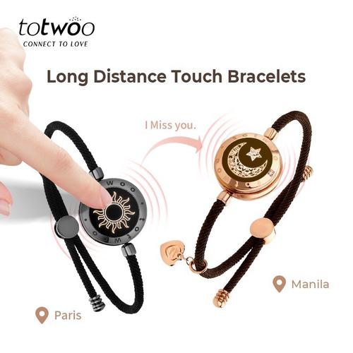 Jual [ORIGINAL] Totwoo To Twoo Smart Long Distance Couple Bracelets ...