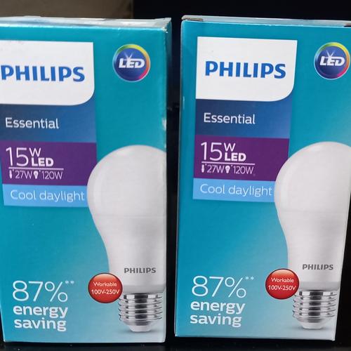 Jual lampu led philips essential 15w cahaya putih 15 watt hemat energi ...