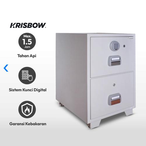 Jual Krisbow Brankas Tahan Api Lemari Arsip Filing Cabinet Besi 2/3/4 ...