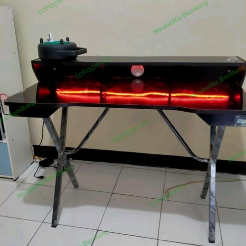 Jual Meja Gaming Meja Game Meja Kaki Besi Minimalis Matken's - Kota ...