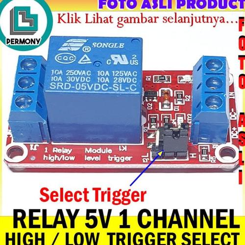 Jual Relay 1 Ch Channel 5V 1Ch Module 1Channel DC 10A Modul - Kota ...