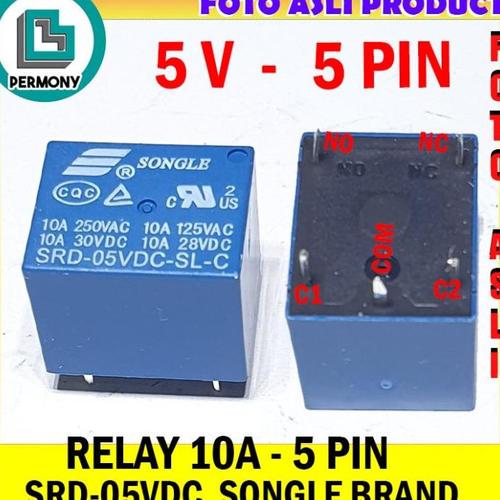 Jual Relay Songle 5V 12V 10A - 5V - Kota Depok - Ageliminsaustore ...