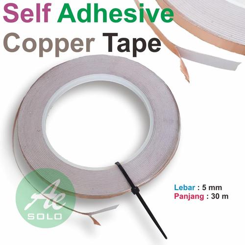 Jual Copper Tape Isolasi Tembaga 5mm Untuk Jalur PCB - Jakarta Barat ...