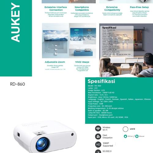 Jual Projector Aukey RD860 RD 860 - Jakarta Pusat - Toko Projector ...